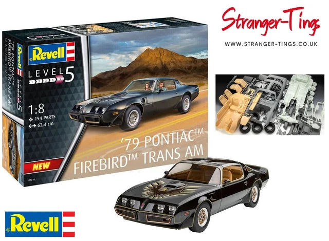 REVELL PONTIAC FIREBIRD Trans Am Car 79 Version Model Kit 1:8 Scale ...