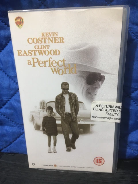 A PERFECT WORLD, VHS Video, Kevin Costner, Clint Eastwood & Laura Dern ...