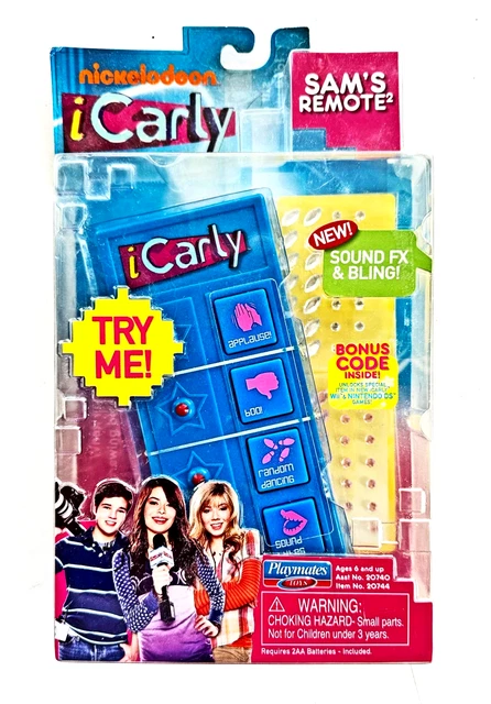 ICARLY SAM'S REMOTE Sound Effects FX Nickelodeon Playmates 2009 ~ Nuovo ...