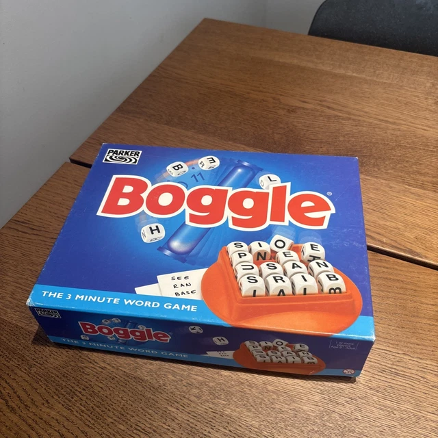HASBRO PARKER 1996 Boggle 3 Minute Word Game Vintage £8.33 - PicClick UK