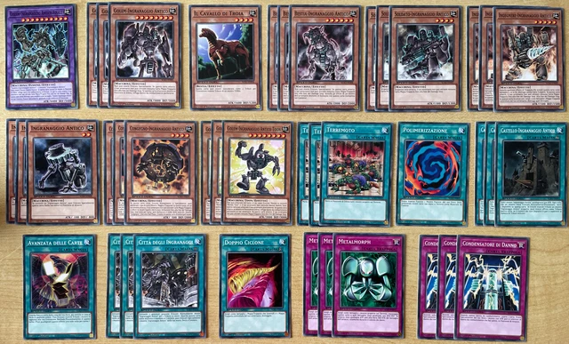 YU-GI-OH! DECK INGRANAGGIO ANTICO FINALE GOLEM [41 CARTE] Completo & 100% ITA EUR 39,90 ...