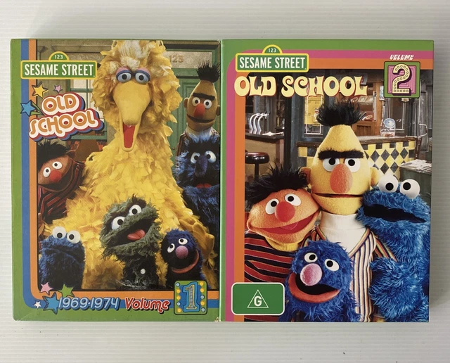 2 DISC DVD - SESAME STREET OLD SCHOOL Volume 1 & 2 (1969) R4 £30.54 ...