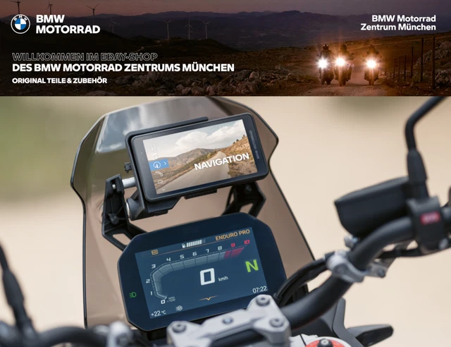 ORIGINAL BMW MOTORRAD Satz ConnectedRide Navigator 77525A881E8 GPS NEU ...