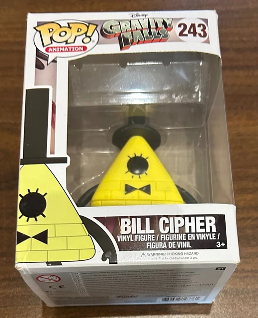 FUNKO ANIMATION GRAVITY Falls Bill Cipher 243 Figure NEW in box w/ Box ...