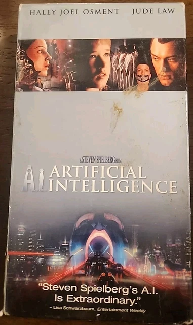 A.I. ARTIFICIAL INTELLIGENCE (VHS, 2002) £3.99 - PicClick UK