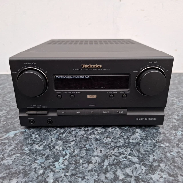 TECHNICS SU-CH7 STEREO Integrated Amplifier - Fully Working PLEASE SEE ...