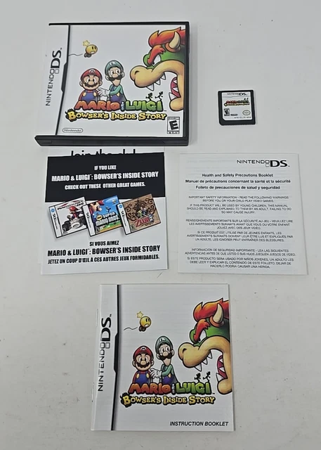 MARIO & LUIGI: Bowser's Inside Story Tested Exellent Free Shipping ...