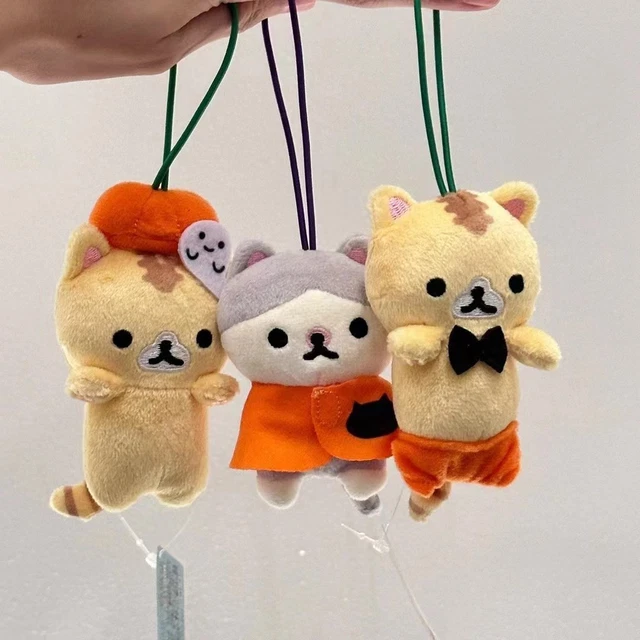 HALLOWEEN CAT PLUSH Keychain With Pumpkin Costume For Kids And ...
