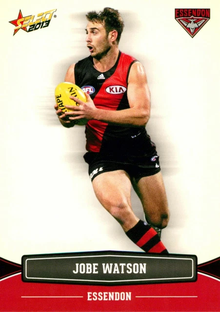 2013 ESSENDON BOMBERS AFL Card JOBE WATSON Champions £2.84 - PicClick UK