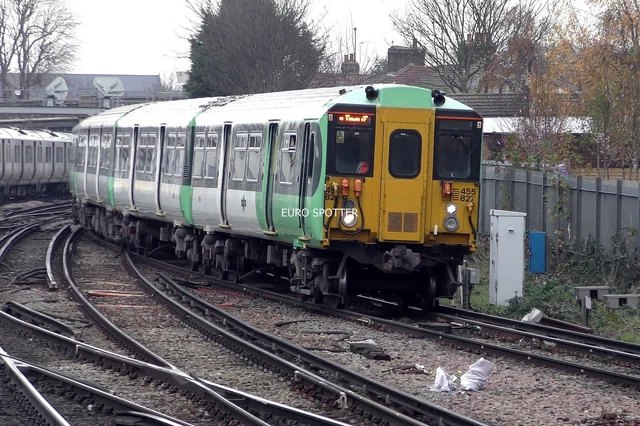 B479 35MM SLIDE Southern Class 455 455827 @ East Croydon £3.34 ...