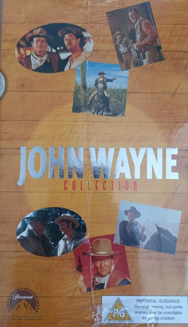 JOHN WAYNE (BOX Set) (VHS, 2000) £15.00 - PicClick UK