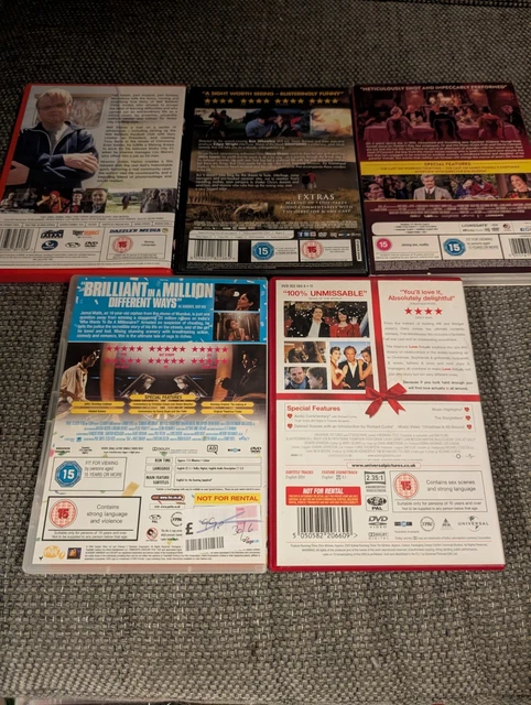 BRITISH FILM DVD Bundle - Marvellous, Love Actually, Slumdog ...