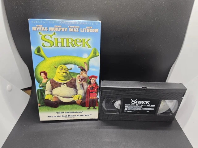 SHREK (VHS 2001 Special Edition Big Box) Mike Myers Eddie Murphy Diaz ...
