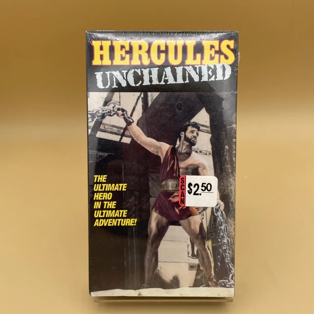 RARE NEW FACTORY Sealed Hercules Unchained VHS 1991 Goodtimes Home ...