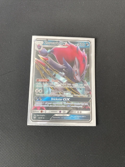 POKEMON CARD SHINING Legends Zoroark GX 51/73 Ultra Rare - Near Mint £4 ...