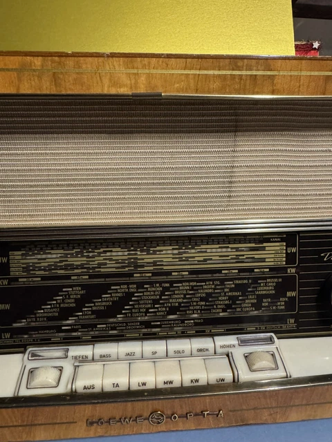 LOEWE OPTA TRUXA Typ 2731 Einwandfrei Rarität Radio Sehr Selten Super ...