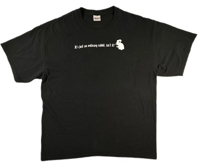 RARE VINTAGE MONTY Python That Rabbit’s Dynamite 2001 Evil Bunny T ...