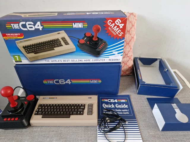 C64 COMMODORE RETRO Computer Mini Games Console Plug and Play 64 Built ...