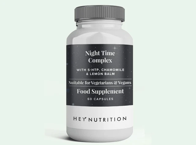 HEY NUTRITION NIGHT time complex capsules x60...Sleep Aid....BB.08/2025 ...