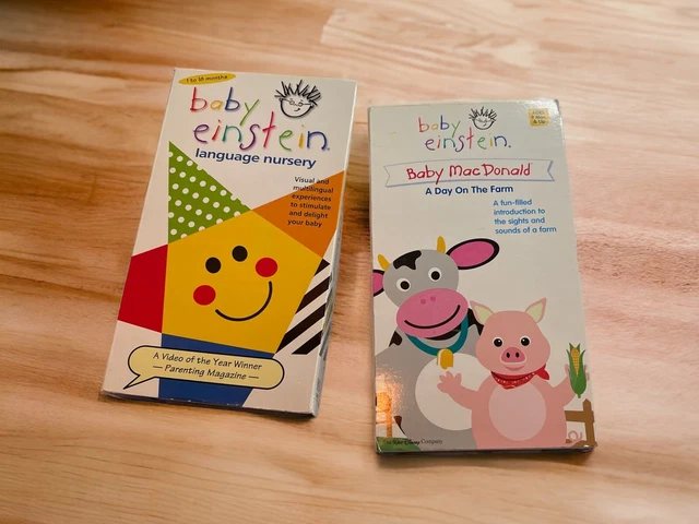 BABY EINSTEIN VHS Lot £45.34 - PicClick UK