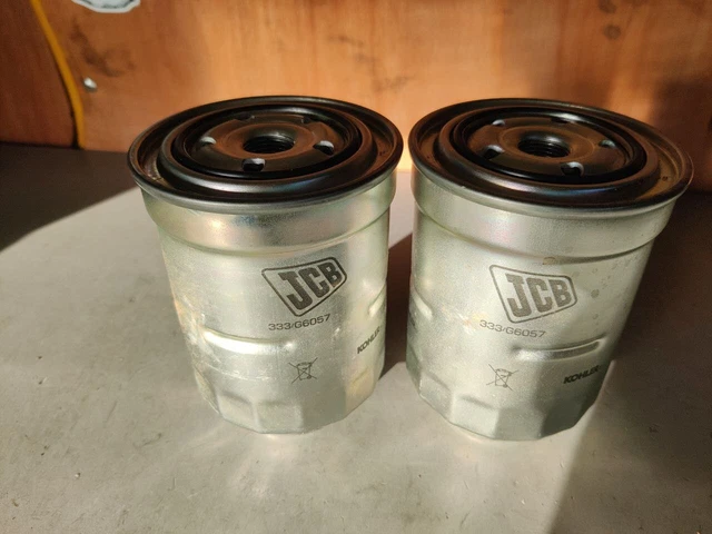 GENUINE JCB KOHLER Fuel Filter P/N 333/G6057 shop soiled no packaging ...