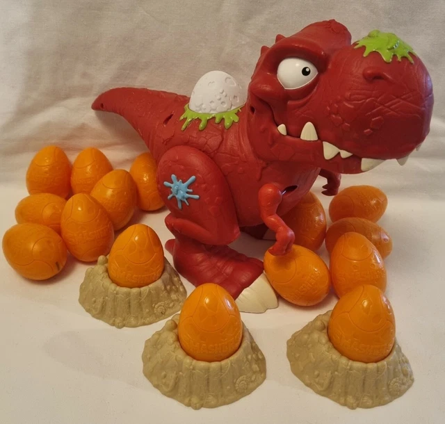 ZURU SMASHERS DINO Smash Rex Series 3 - Talking Dinosaur With 15 Babies ...