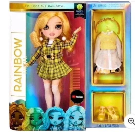 NEW RAINBOW HIGH Fashion Doll & 2 Outfits - Sheryl Meyer - bnib - great ...