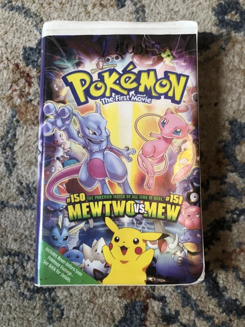 POKÉMON THE FIRST Movie: Mewtwo Strikes Back (VHS, 2000, Clamshell) £4. ...