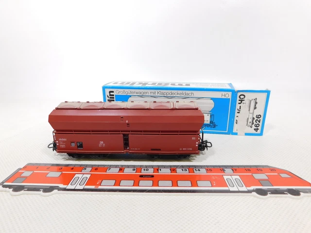 DT34-0,5 # MÄRKLIN H0 AC 4626 Wagon Marchandises en Vrac À Toit ...
