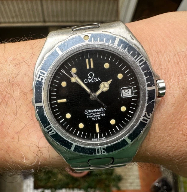 VINTAGE 1982 OMEGA Seamaster 200 Pre-Bond Automatic Watch £2,073.85 ...