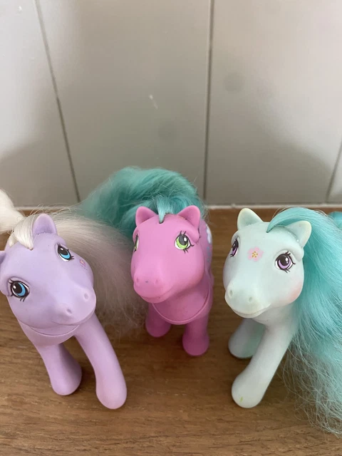 MY LITTLE PONY G1 Flutter Ponies Forget-me-not PeachBlossom and ...