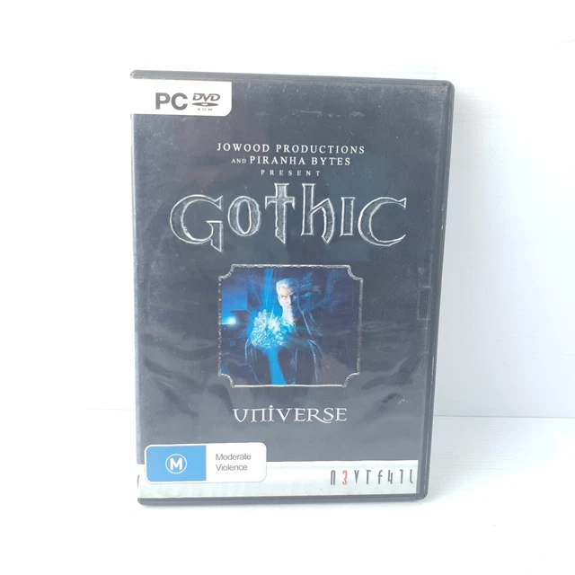 GOTHIC UNIVERSE 1 2 3 RARE PC Case DVD Game 2007 - PC DVD ROM - FREE ...