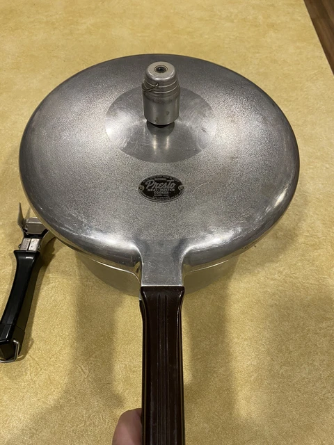 PRESTO NATIONAL MEAT Master Cooker Model 406 Pressure Cooker 6 Qt ...