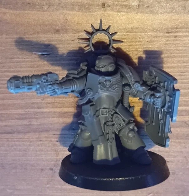 WARHAMMER 40K SPACE Marine Primaris Deathwatch Captain Artemis x1 EUR ...