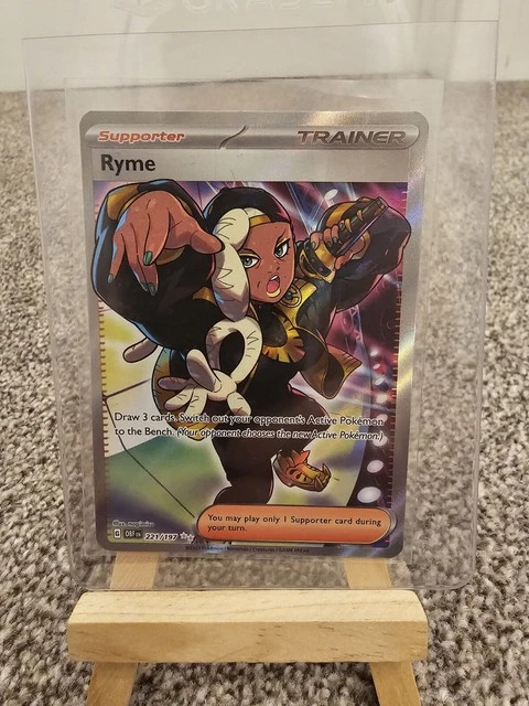 221/197 RYME : Rare Ultra Card : SV03 Obsidian Flames Pokemon TCG EUR 6 ...