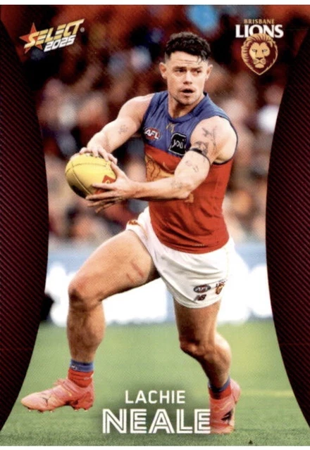 AFL 2025 SELECT Lachie Neale Brisbane Lions 🦁 Card $3.25 - PicClick AU
