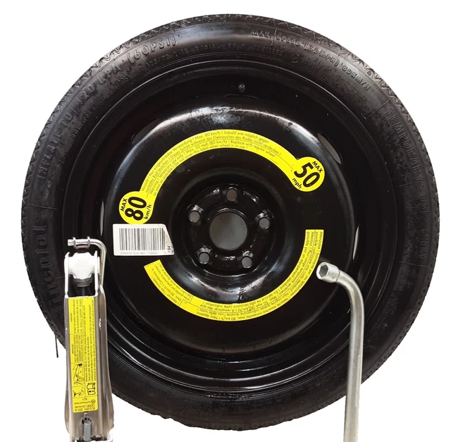 SPARE WHEEL SPACE Saver 125 70 18 5x112 VW Audi Seat Skoda 1K0601027B £ ...