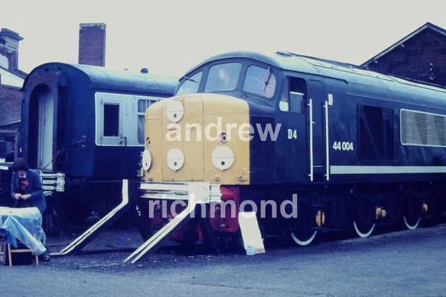 44004 D4 GREAT Gable Class 44 Diesel Locomotive 1980s Original 35mm ...