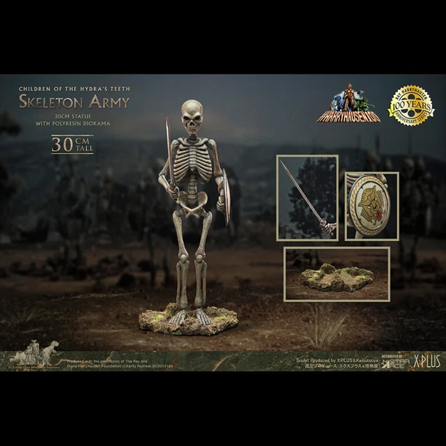 RAY HARRYHAUSEN SKELETON Army Statue Star Ace EUR 406,30 - PicClick FR