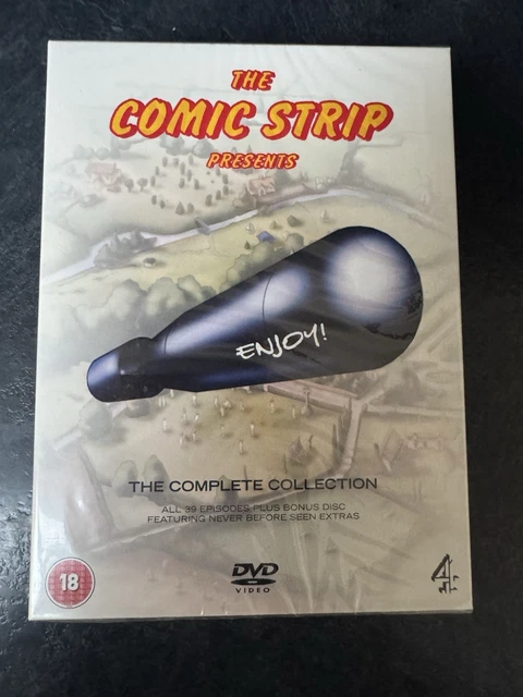 COMIC STRIP PRESENTS The Complete Collection Box Set On 9 DVD’s New And ...