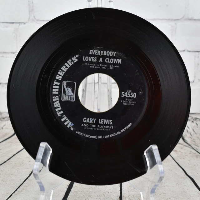 GARY LEWIS AND The Playboys – Everybody Loves A Clown / Save Your Heart ...