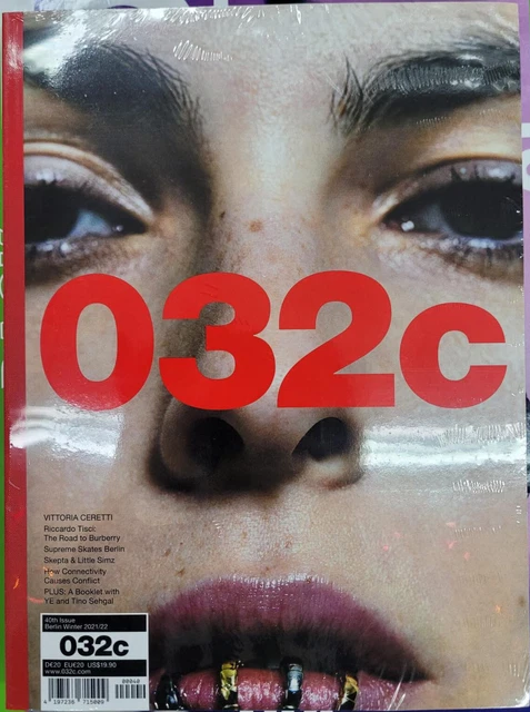 032C MAGAZIN-AUSGABE 40-WINTER 2021/22-RICCARDO TISCI-VITTORIA CERETTI ...