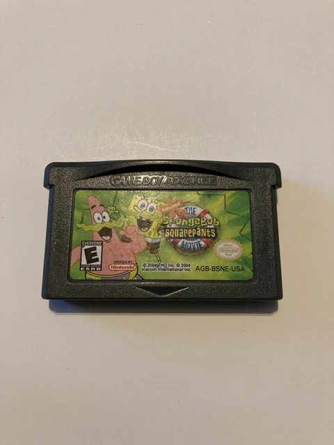THE SPONGEBOB SQUAREPANTS Movie (Nintendo Game Boy Advance, 2004 ...