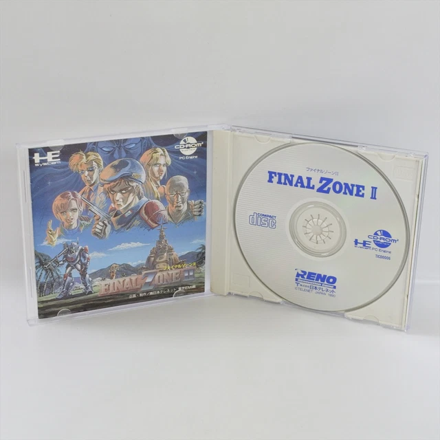FINAL ZONE II 2 PC Engine CD 2211 pe $45.00 - PicClick