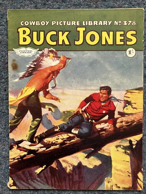 COWBOY PICTURE LIBRARY Comic No. 378 Buck Jones EUR 12,79 - PicClick IT
