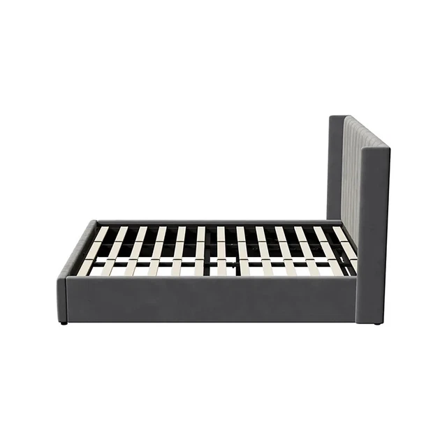 OTTOMAN LIFT-UP STORAGE Bed, Upholstered Bed Frame with Headboard £345. ...