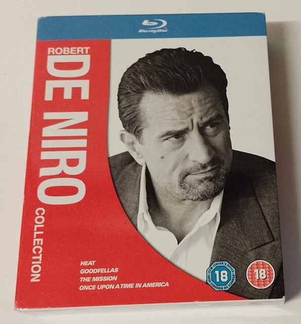 ROBERT DE NIRO Collection (Blu-ray) Heat, Goodfellas, Mission, Once ...