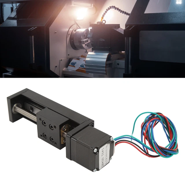 MINI LINEAR RAIL Guide Slide Actuator Motion Stage 50mm Stroke CNC ...