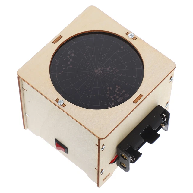 WOOD HANDMADE PROJECTOR Self-making Space Light Child Pupils £7.58 ...