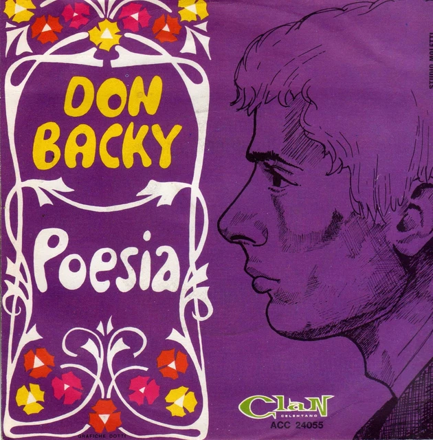 DON BACKY RARO 45 Giri del 1967 POESIA / BUM BUM EUR 5,00 - PicClick IT
